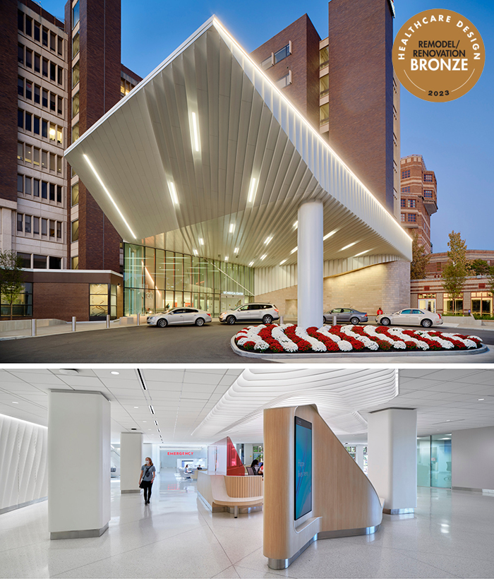 HCD Bronze Award for UC Health Medical Center, Main Entrance ...